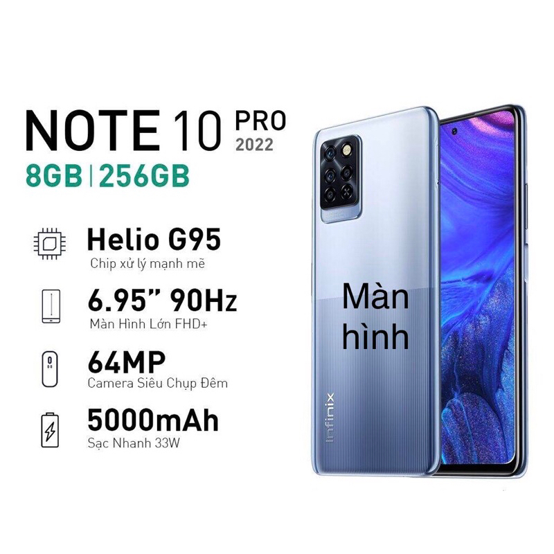 Màn hình Infinix Note 10 Pro NFC X693 X695 | Shopee Việt Nam