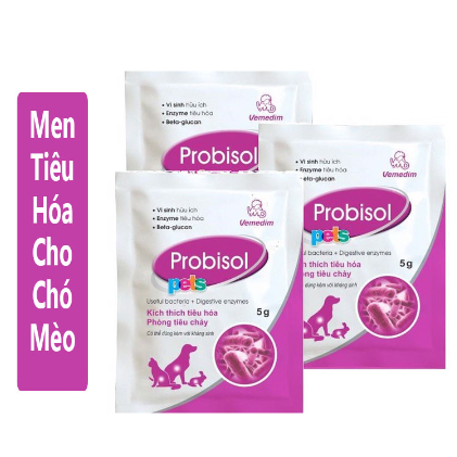 Men Tiêu Hóa Probisol Vemedim Cho Chó Mèo, Thỏ, cung cấp vi sinh hữu ...