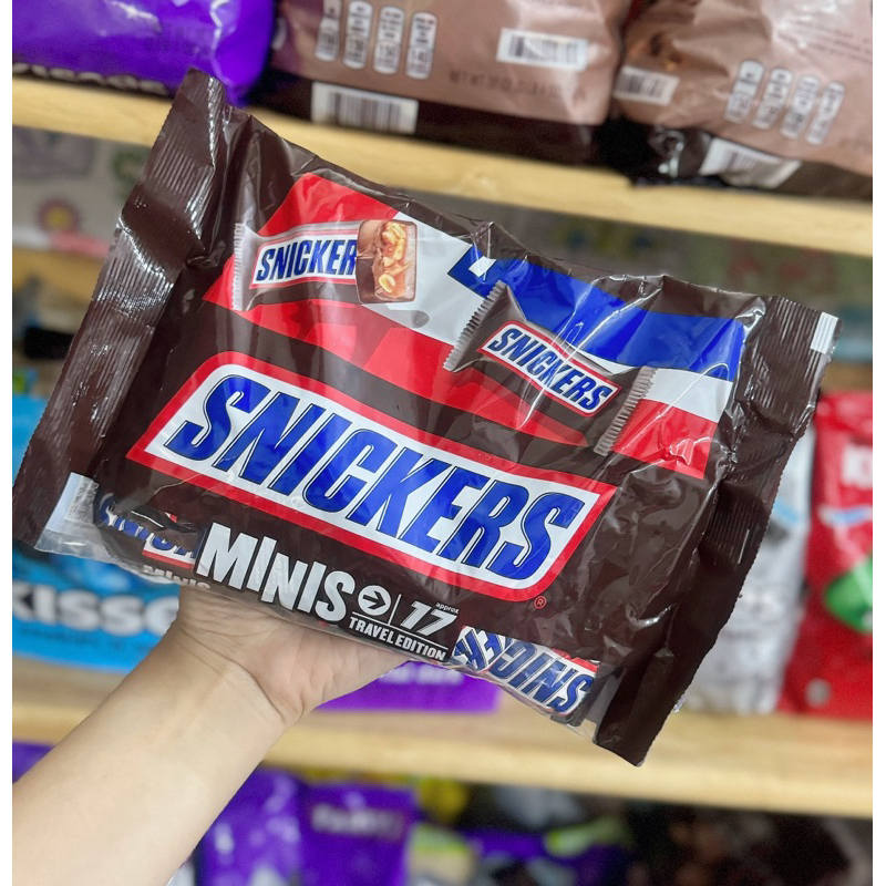 (Sale Date 7/2024 ) SÔCÔLA Snickers caramen đậu phộng minis 333g ...