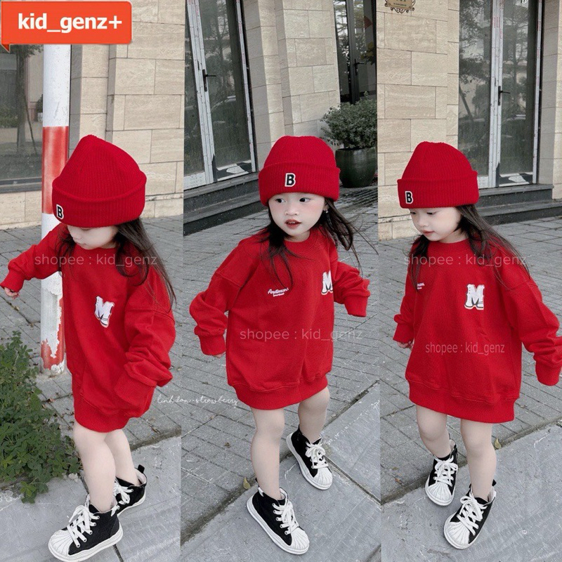 Áo nỉ cổ tròn bray M cho bé , áo sweater trẻ em unisex street style ...