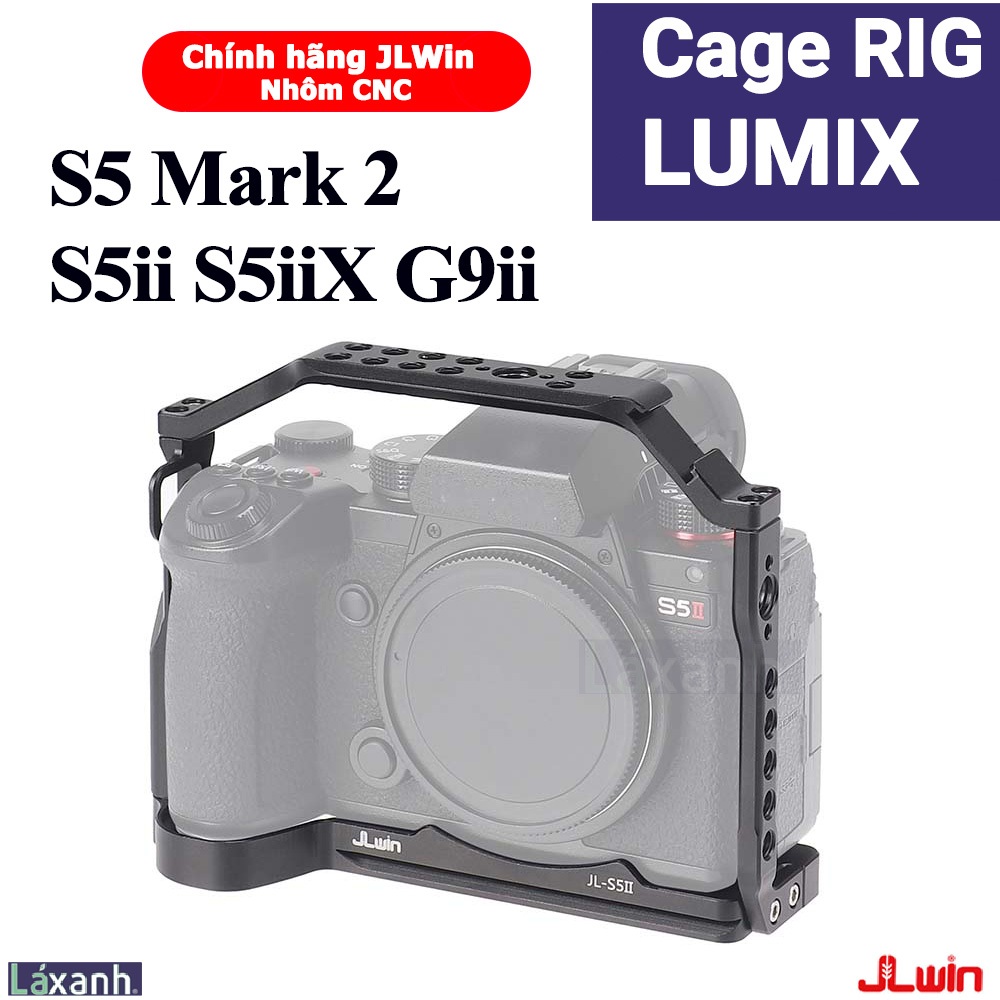 Pana Lumix S5ii S5iiX G9ii | Khung giá đỡ rig cage lồng máy ảnh quay ...