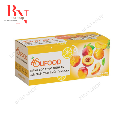 Màng Bọc Thực Phẩm PE Asufood 30cm x 100, 30cm x 400m Bảo Quản Thực Phẩm | Shopee Việt Nam