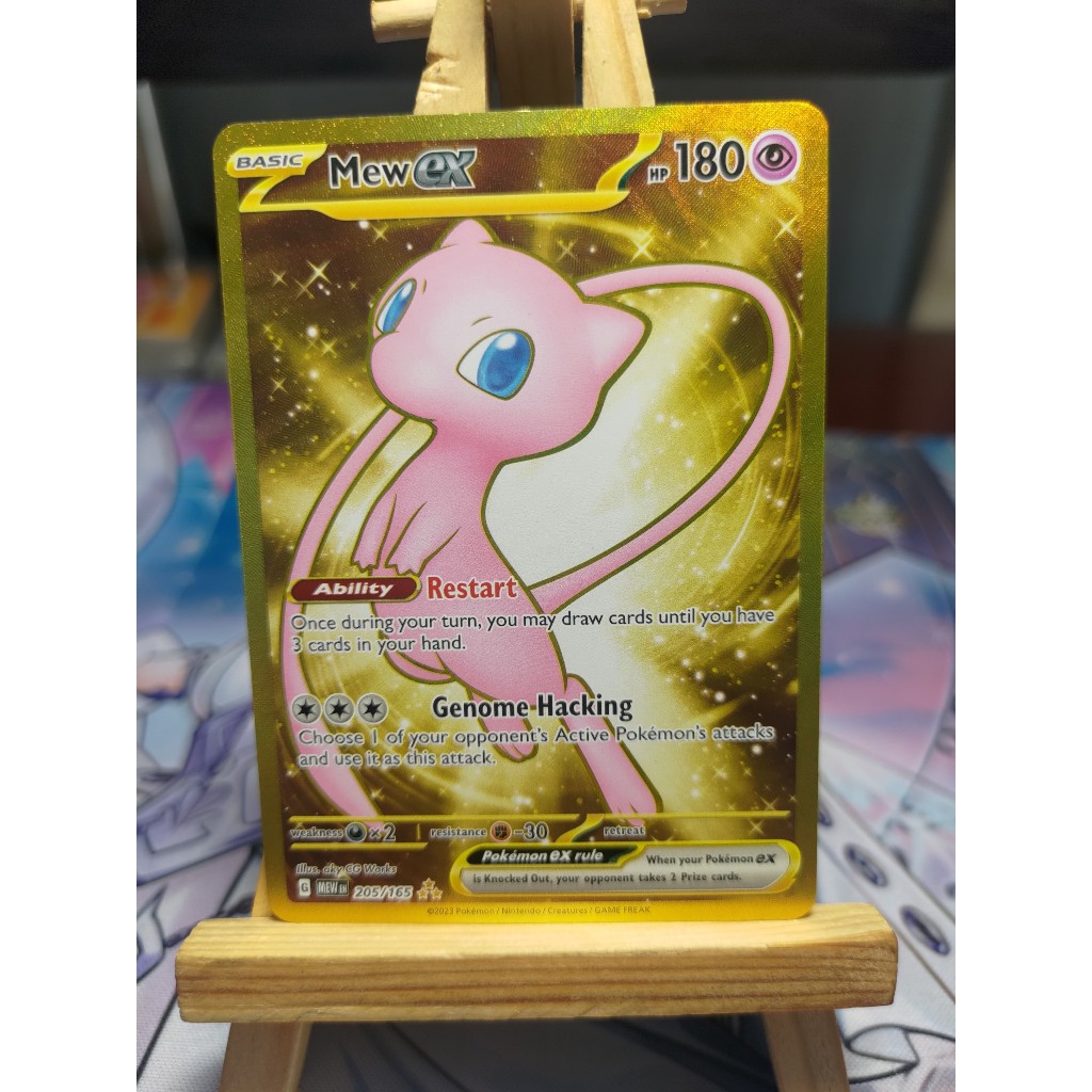 [KW2 Pokemon] [EN] Thẻ Pokemon Mew ex - 205/165 - Gold Secret Rare ...