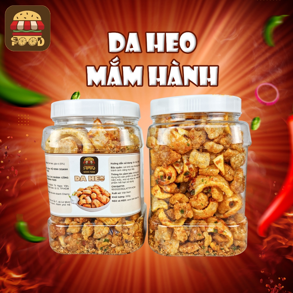 Da Heo Mắm Hành Good Food | Giòn tan thích mê | Shopee Việt Nam