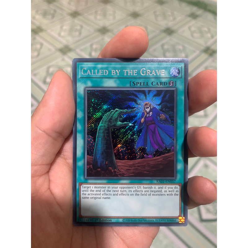 Thẻ Bài Yu-Gi-Oh! RA01-EN057 Called by the Grave | Shopee Việt Nam