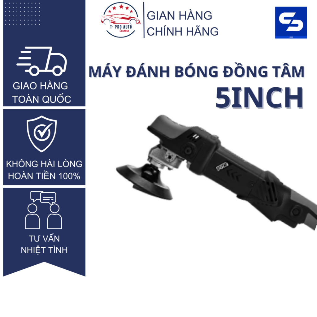 Máy đánh bóng đồng tâm SGCB 5 inch | Shopee Việt Nam