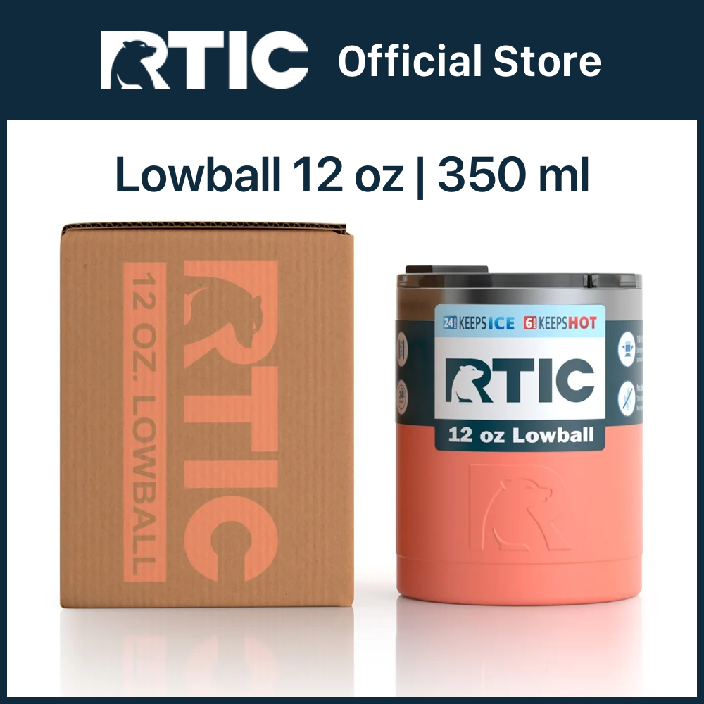 Ly giữ nhiệt RTIC Lowball 12oz (350ml) có nắp đậy | Hàng CHÍNH HÃNG ...