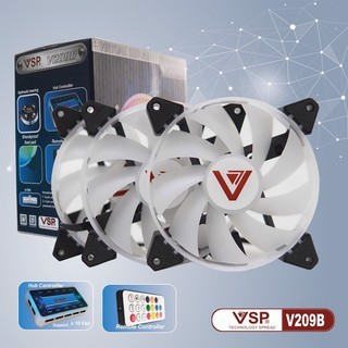 Bộ kit 5 Fan Led RGB + Hub VSP V209C | Shopee Việt Nam