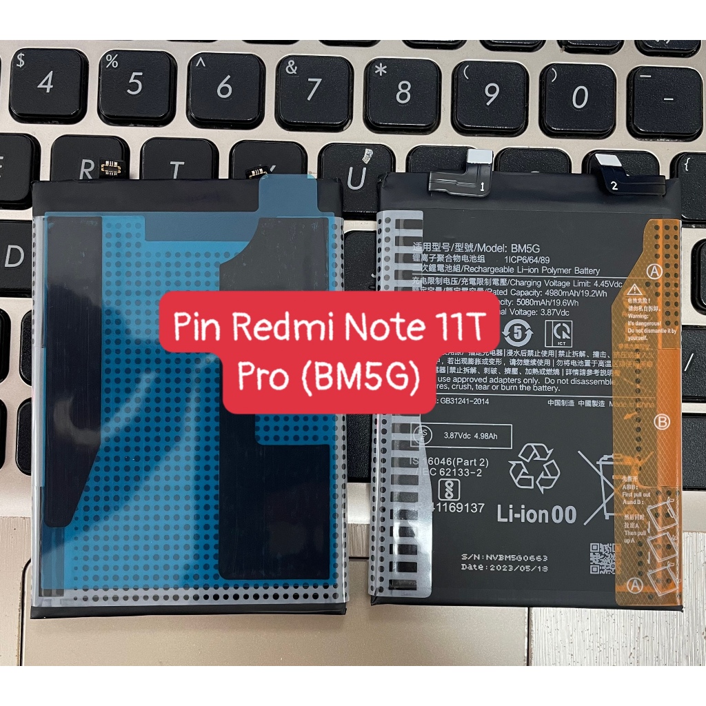 Pin Redmi 11T Pro Mã Pin BM5G Dung Lượng 5080mAh Hàng Zin Nhập Khẩu Bảo ...