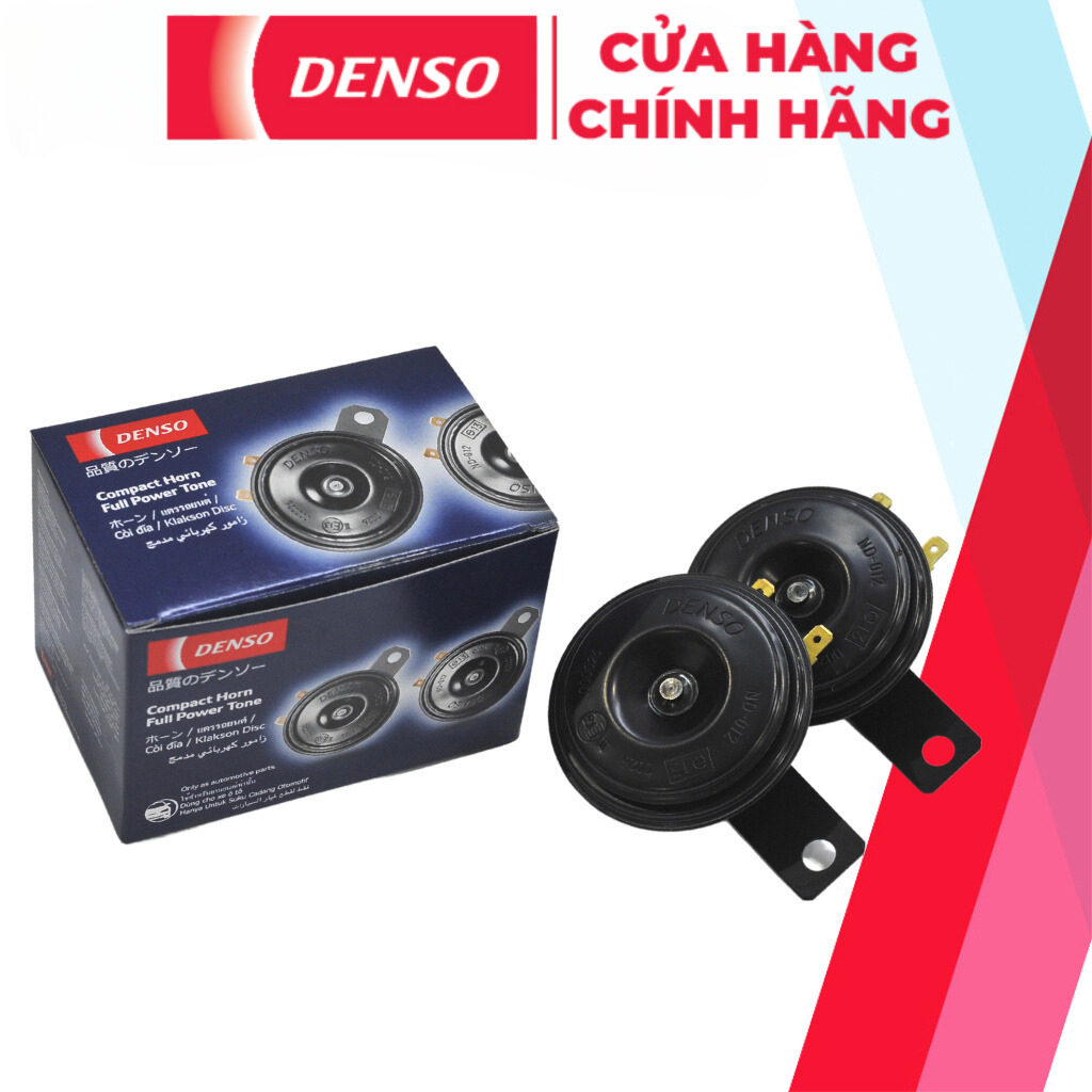 Còi Đĩa Ô Tô DENSO 6920 Hai Giắc Điện 12V Không Kèm Dây Điện và Đồ Gá ...