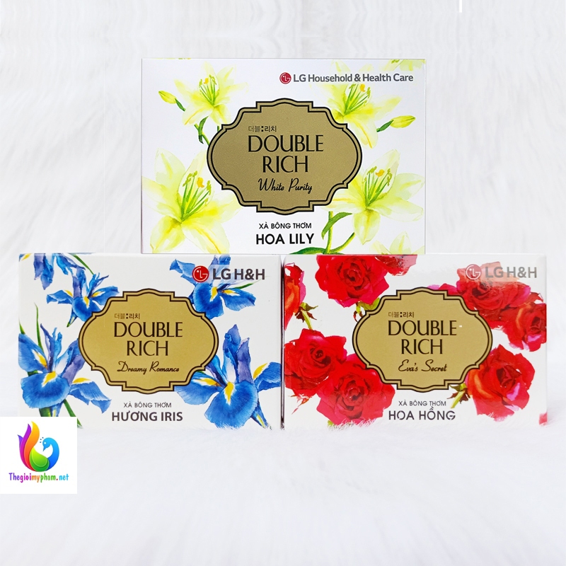 Xà Bông Cục Double Rich Hương Nước Hoa 90g | Shopee Việt Nam