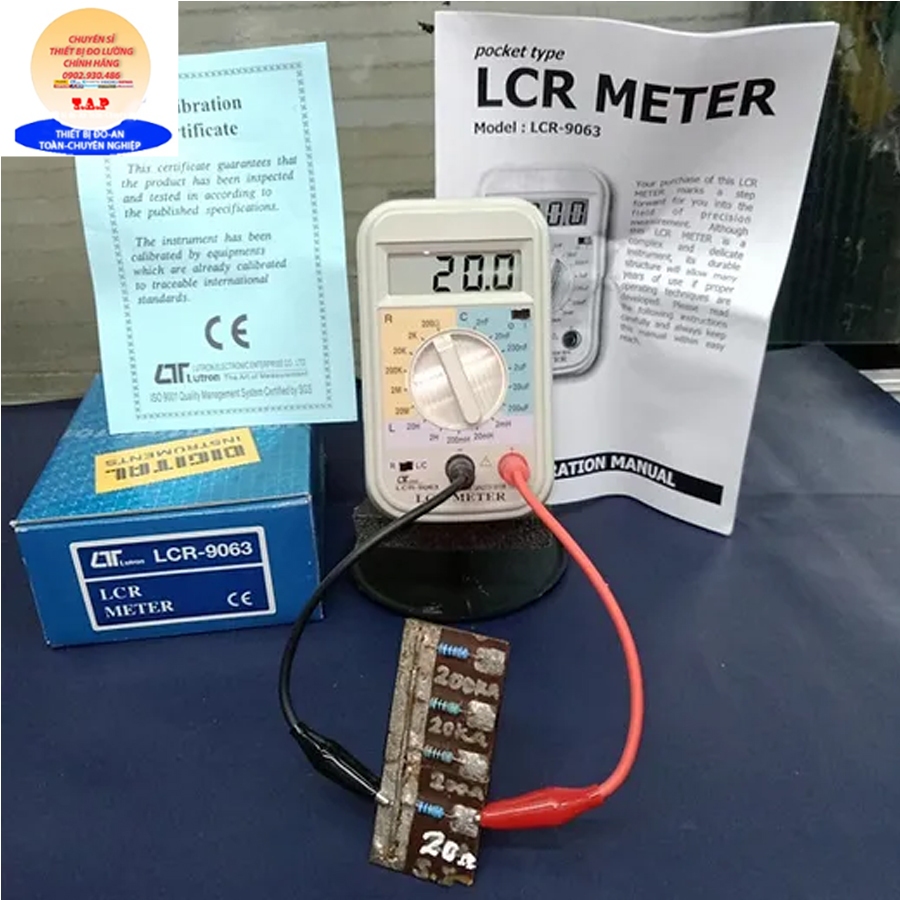 [ LUTRON LCR-9063 ] Máy đo điện trở, điện dung Lutron LCR-9063 - Chính ...