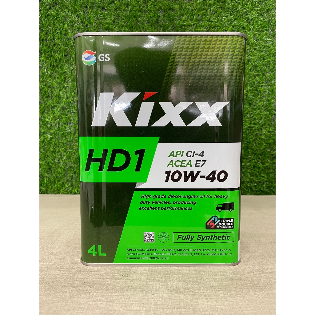 [ Hàng Chính Hãng ] NHỚT KIXX HD1 API CI-4/SL ACEA 7 10W40 (4 Lít) | Shopee Việt Nam