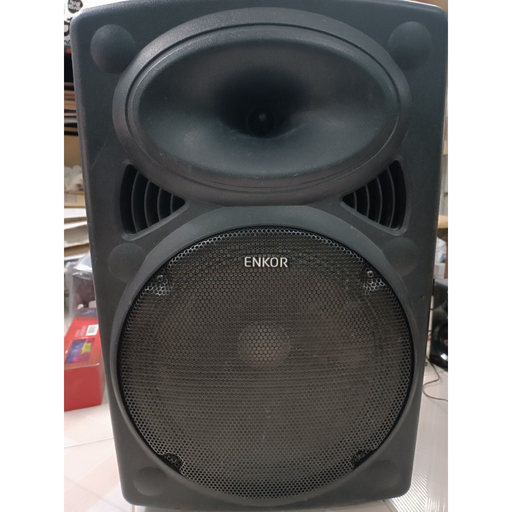 Loa Kéo Bluetooth Karaoke Enkor L1218K Đen 16W ( Like New ) không mic ...