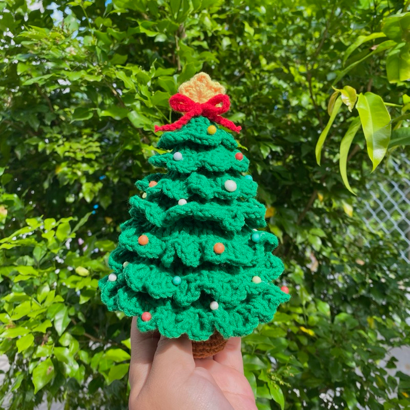 [by.LAINE] CÂY THÔNG NOEL len 7 tầng crochet handmade (ẢNH THẬT ...