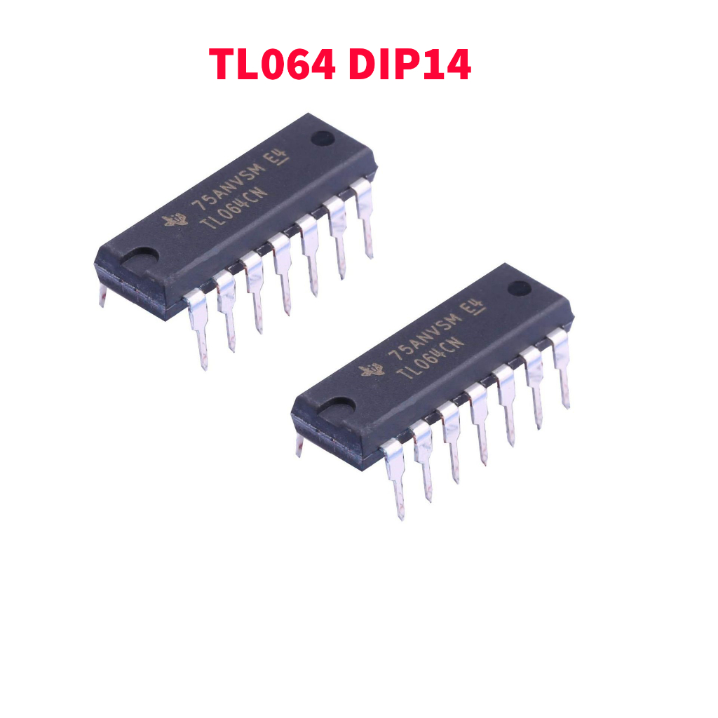 IC OP AMP TL061, TL062, TL064, TL071, TL072, TL074, TL081, TL082, TL084 chân cắm DIP8, DIP14 ...