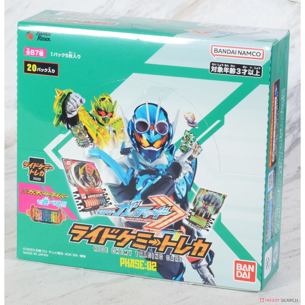 [CHÍNH HÃNG] Thẻ bài Kamen Rider Gotchard Ride Chemy Trading Card Phase ...
