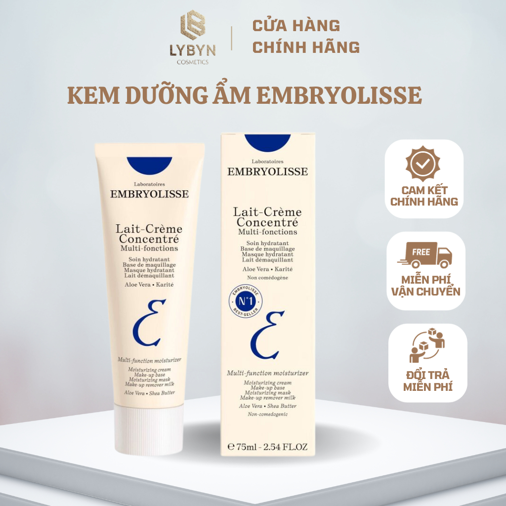Kem Dưỡng Ẩm Siêu Phục Hồi Embryolisse Lait Creme Concentre 30ml và ...