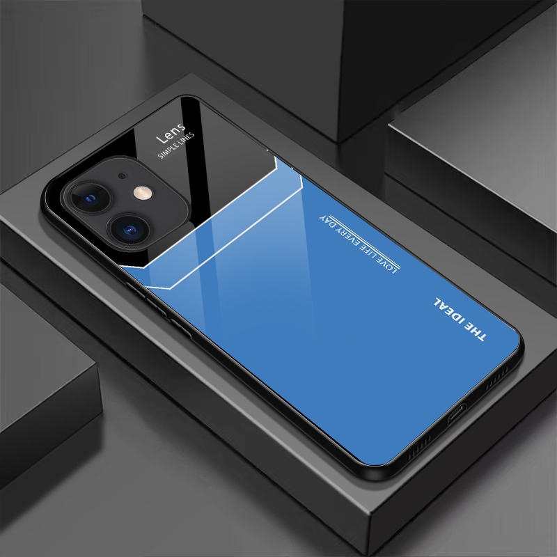 Ốp Lưng IPHONE 11, 11 PRO, 11 PRO MAX Mặt lưng kính, chống sốc, thiết ...