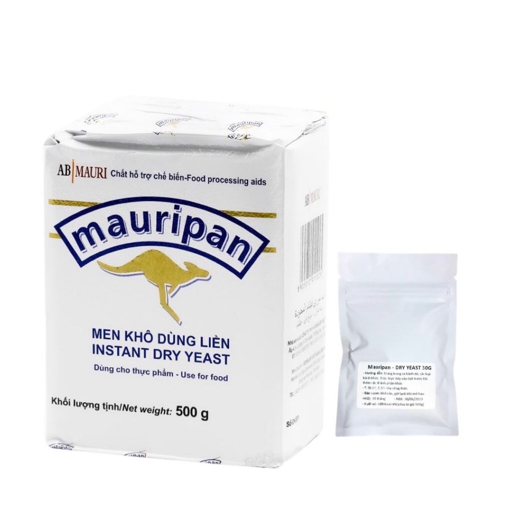 Men nở, men ngọt làm bánh AB mauri gói 30g | Shopee Việt Nam