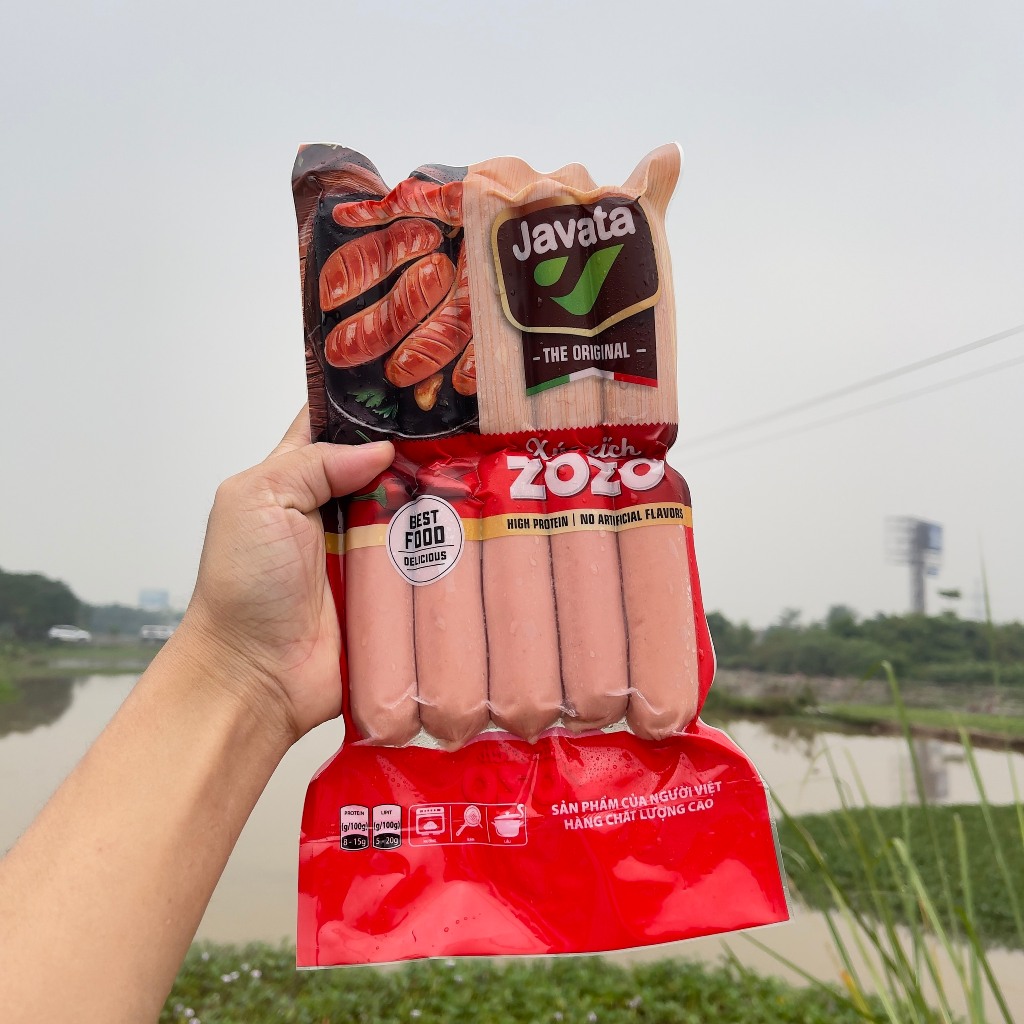 Xúc xích Zozo 1 túi 10 cái, 500g - thơm ngon khó cưỡng | Shopee Việt Nam