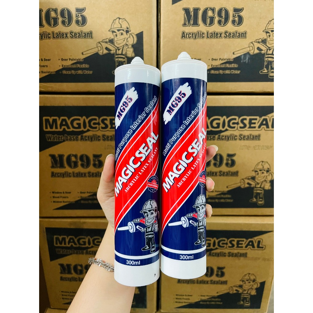 Keo Silicon Magicseal Acrylic A100 - 300ml (4 màu) | Shopee Việt Nam