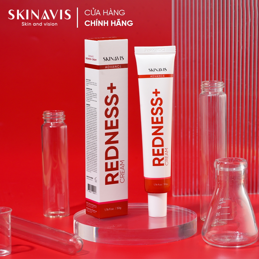 Kem dưỡng ẩm da chuyên sâu 50g - Skinavis Advance Redness Cream ...