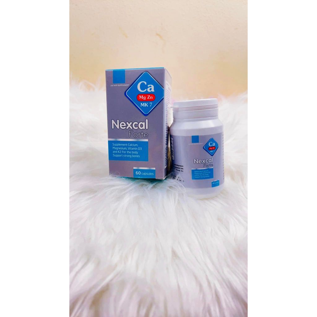 Viên uống Canxi Nexcal Forte- Bổ sung Canxi, Vitamin D3, K2, Magie và Kẽm cho cơ thể, giúp xương ...