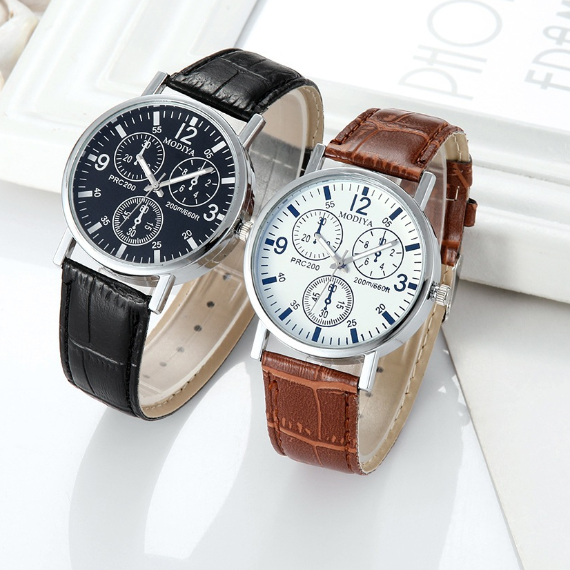 Đồng Hồ đeo Tay Nam Nữ Dây Da Modea Pd999 Thạch Anh Mặt Kính Cường Lực Chống Xước Shopee Việt Nam