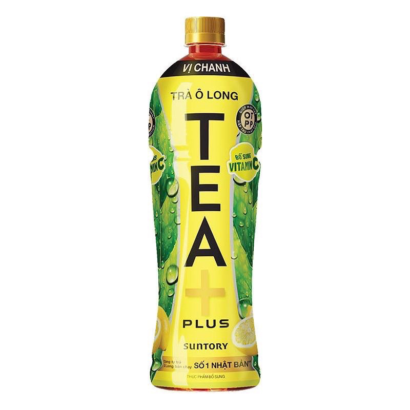 Trà Ô Long Tea+ Vị Chanh Chai 1L | Shopee Việt Nam