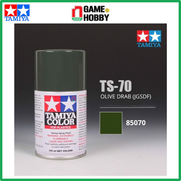SƠN XỊT MÔ HÌNH TAMIYA 85070 TS-70 OLIVE DRAB (JGSDF) | Shopee Việt Nam