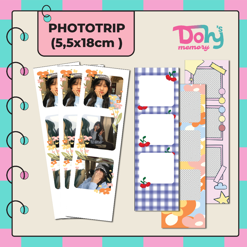 (Set 4 tấm) In ảnh PHOTOTRIP mỗi tấm 3 hình - Dohy Memory | Shopee Việt Nam