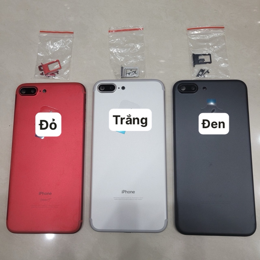 Vỏ Tương Thích Cho điện thoại ip 7p / ip7p (có kèm phím và khay sim) | Shopee Việt Nam
