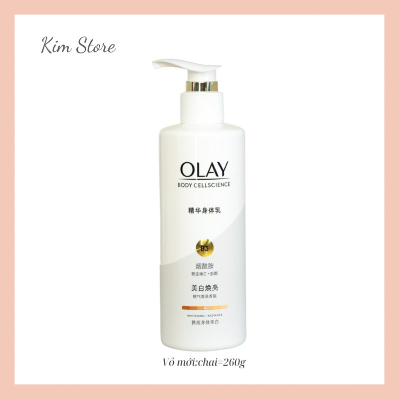 [SẴN -ĐỦ BILL] Dưỡng thể OLAY B3+ VITAMINC dưỡng Trắng Body | Shopee ...