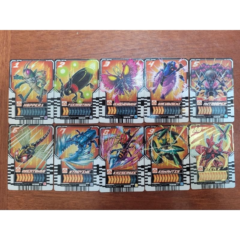 [Chính Hãng Bandai] Thẻ bài Kamen Rider Gotchard - Ride Chemy Card Hệ ...