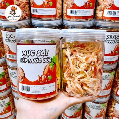 MỰC SỢI HẤP NƯỚC DỪA - HŨ PET 570ML - 200G | Shopee Việt Nam