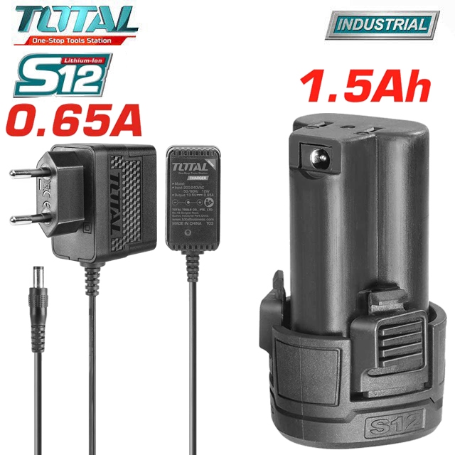 Pin Lithium-Ion 1.5Ah - 12V Total TBLI12152 - Phù hợp với những dòng ...