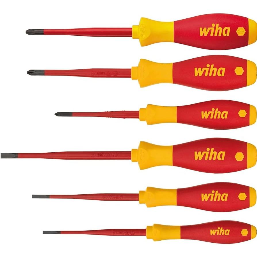 Bộ tua vít cách điện 6 chi tiết Wiha 38362 Wiha 3201K601 Made in Germany | HCTools | Shopee Việt Nam