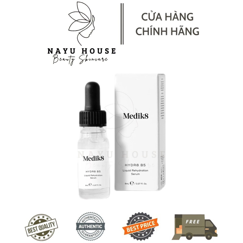 [MINI 8ML] SERUM PHỤC HỒI CẤP ẨM MEDIK8 HYDR8 B5 HYDRATION | Shopee Việt Nam