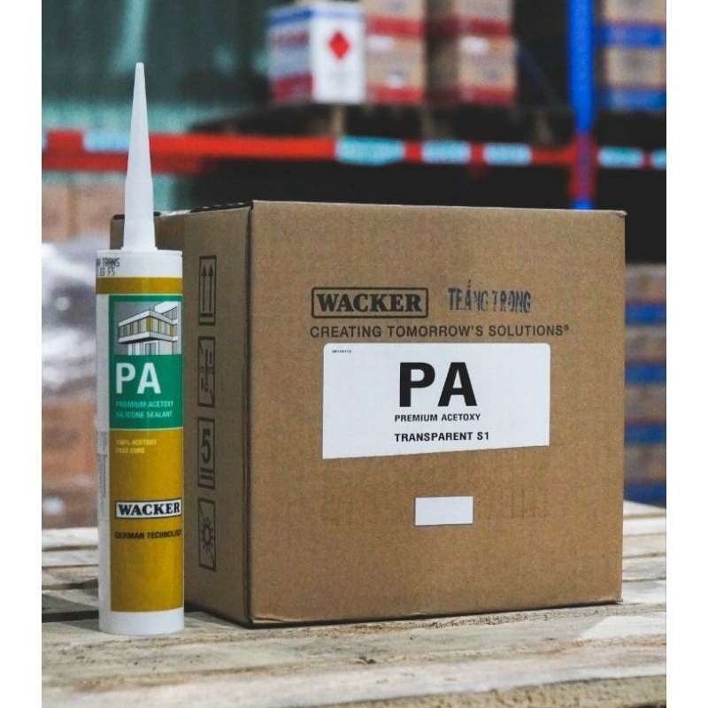 PA - COMBO 1 THÙNG (25 CHAI) KEO SILICONE AXIT WACKER PA(A300) | Shopee ...