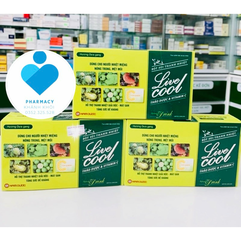 Bột sủi thanh nhiệt live cool | Shopee Việt Nam