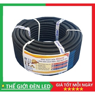 Ống ruột gà đen phi 16,20,25,32 cuộn dài 25m, 50m ống luồn bảo vệ dây ...
