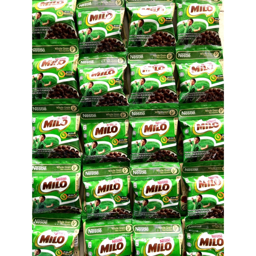 Bim bim Milo - Ngũ cốc ăn sáng Milo Nestle - Gói 15gr | Shopee Việt Nam