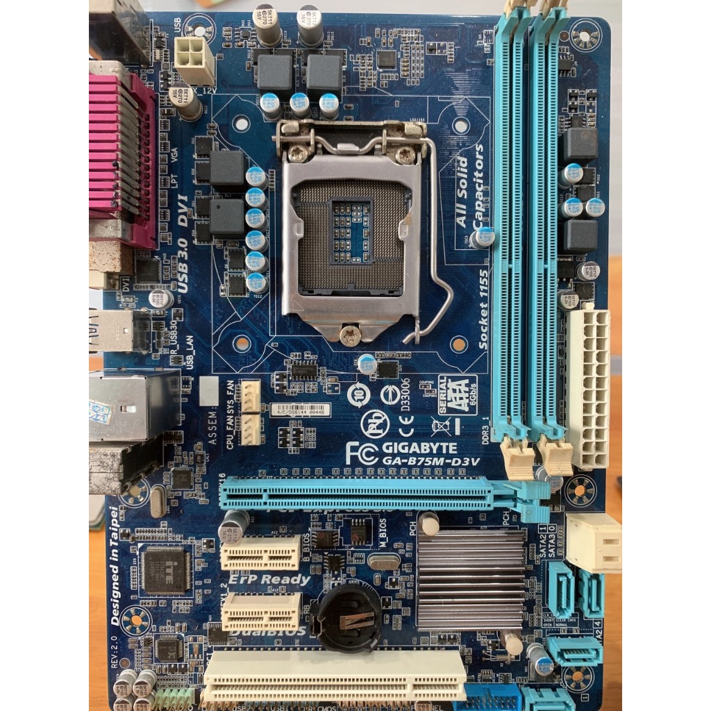 MAIN GIGABYTE B75M D2V / D3V / HD3 TẶNG KÈM FE | Shopee Việt Nam