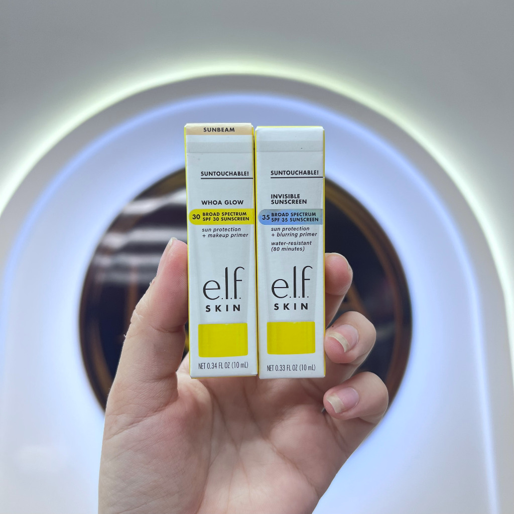 [Mini] Kem chống nắng ELF Suntouchable Whoa Glow SPF 30 & Face Primer ...