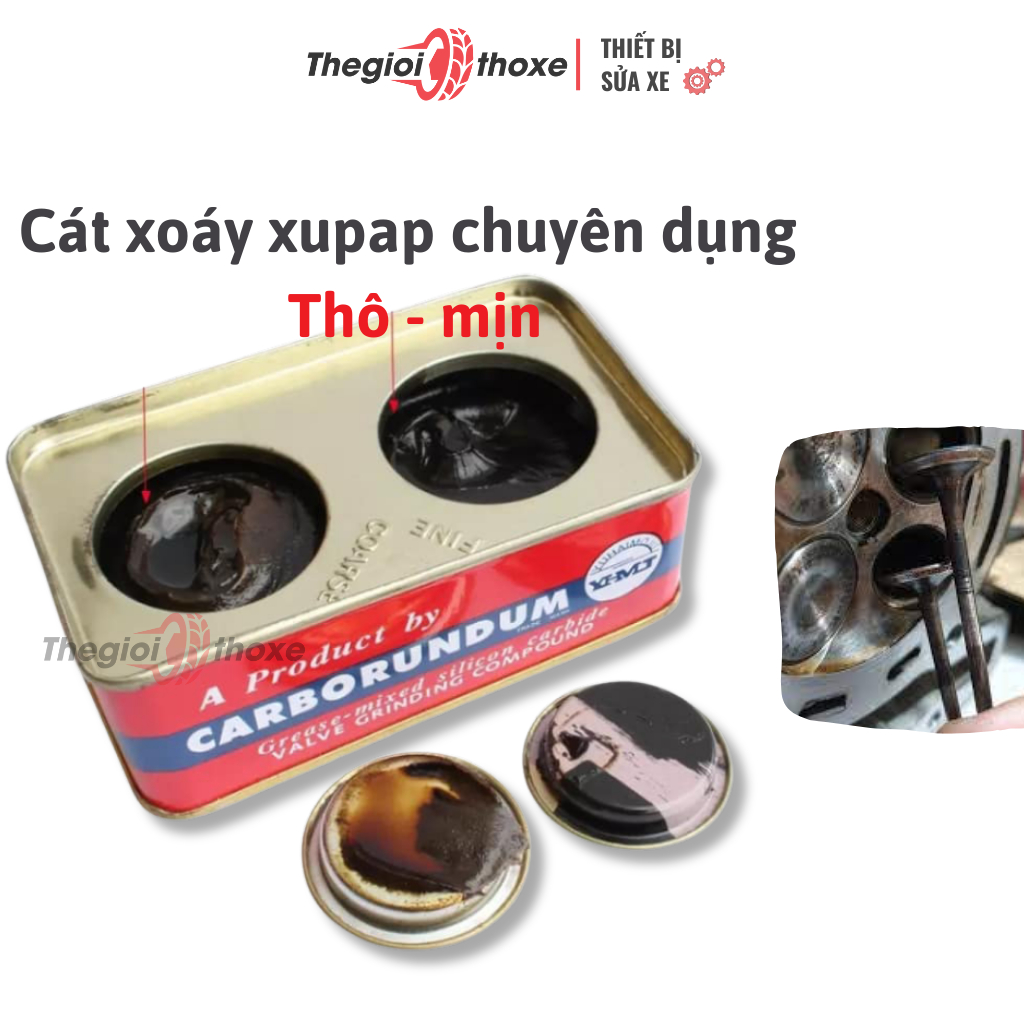 Cát xoáy xupap (su pắp) chuyên nghiệp - 2 ngăn mịn + thô | Thế Giới Thợ ...