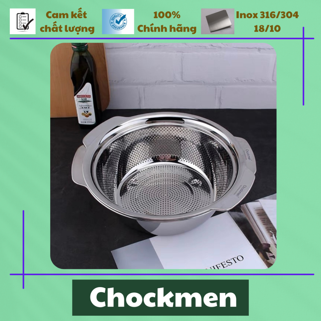 Bộ rổ chậu Chockmen 31cm | Shopee Việt Nam