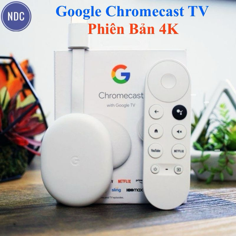 [HCM]Google Chromecast TV Phiên Bản 4K HDR, Dolby Vision | Shopee Việt Nam