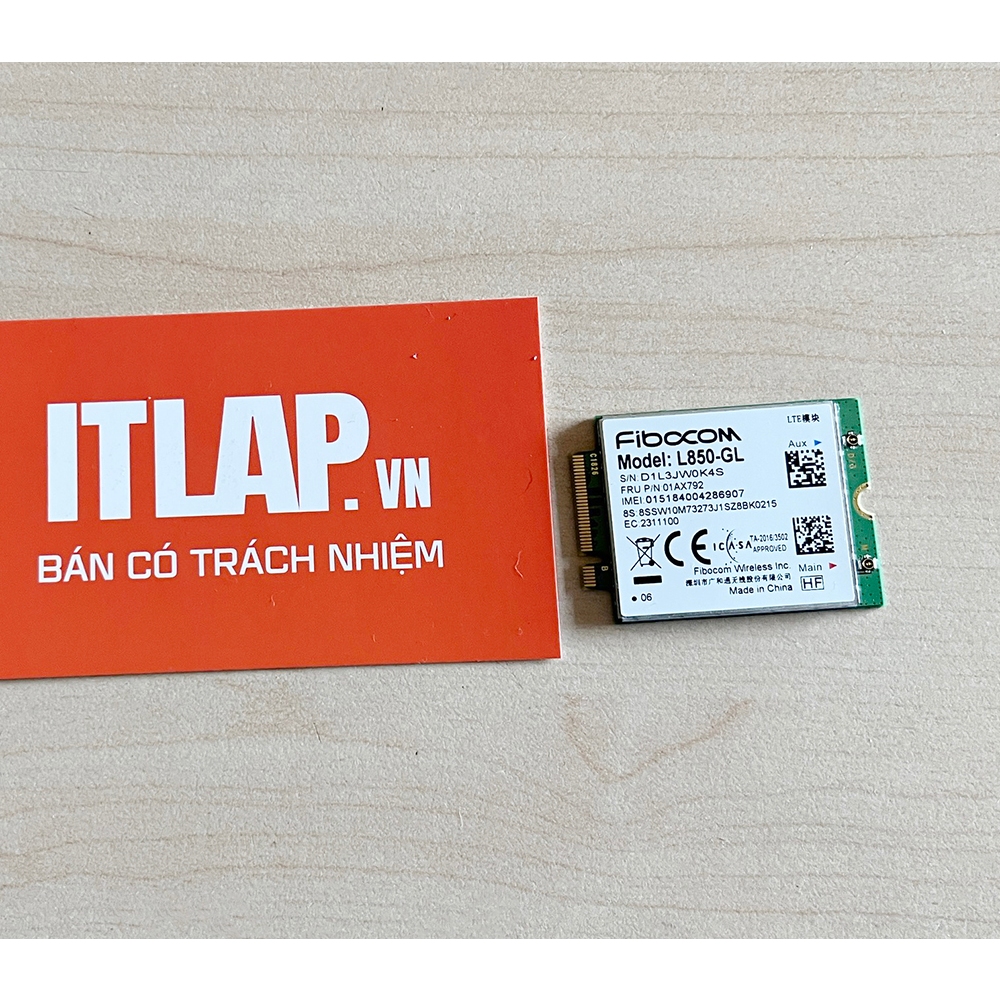 Card wwan 4G Fobicom Laptop lenovo thinkpad P52,P52s,L480,L580, X1 ...
