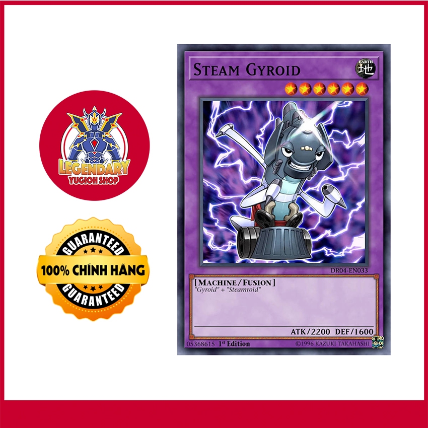 [Thẻ Bài Yugioh Chính Hãng] Steam Gyroid | Shopee Việt Nam